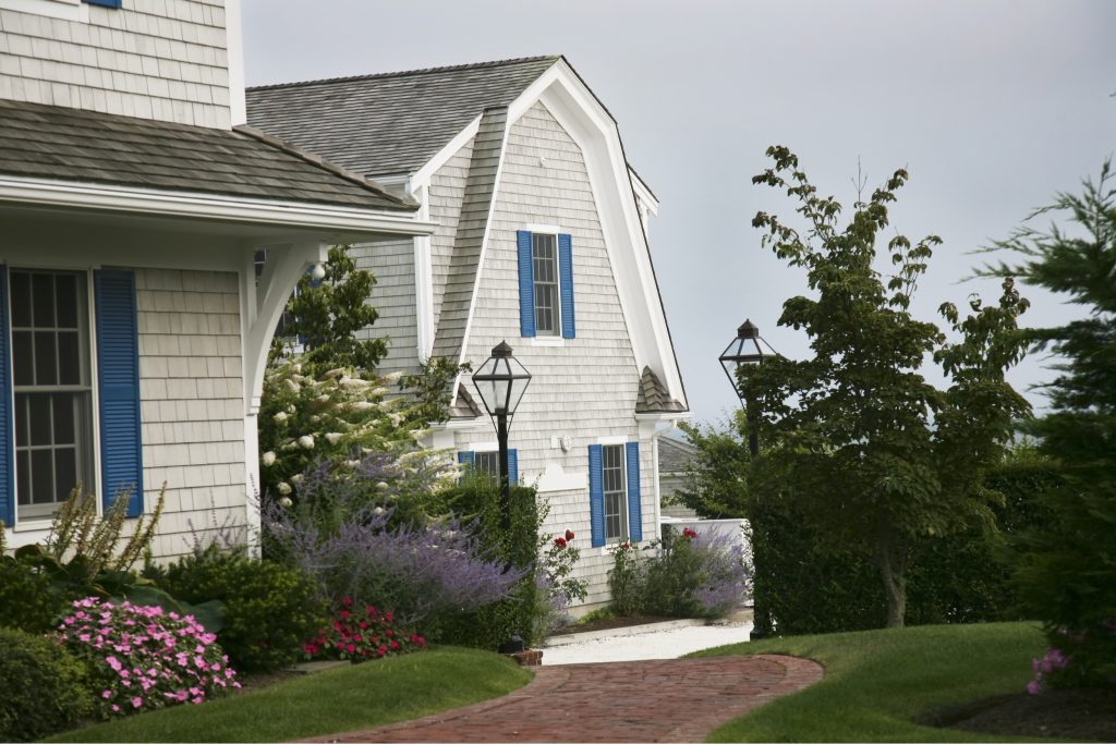 Cape Cod House Walkway