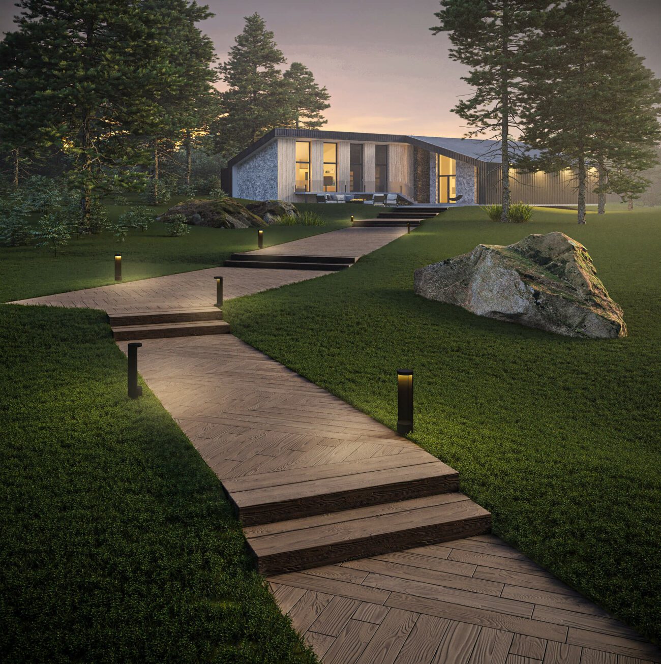 Backyard Landscape Lighting Ideas | Install-it-Direct