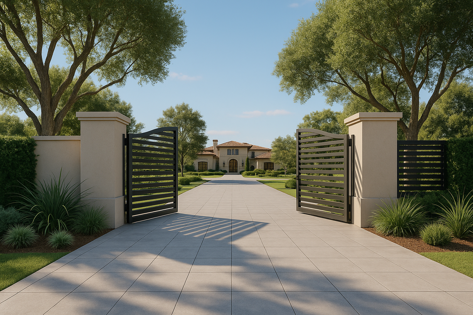 Estate Motor Court Cost, Gates & Entry Design | San Diego 2026 ...
