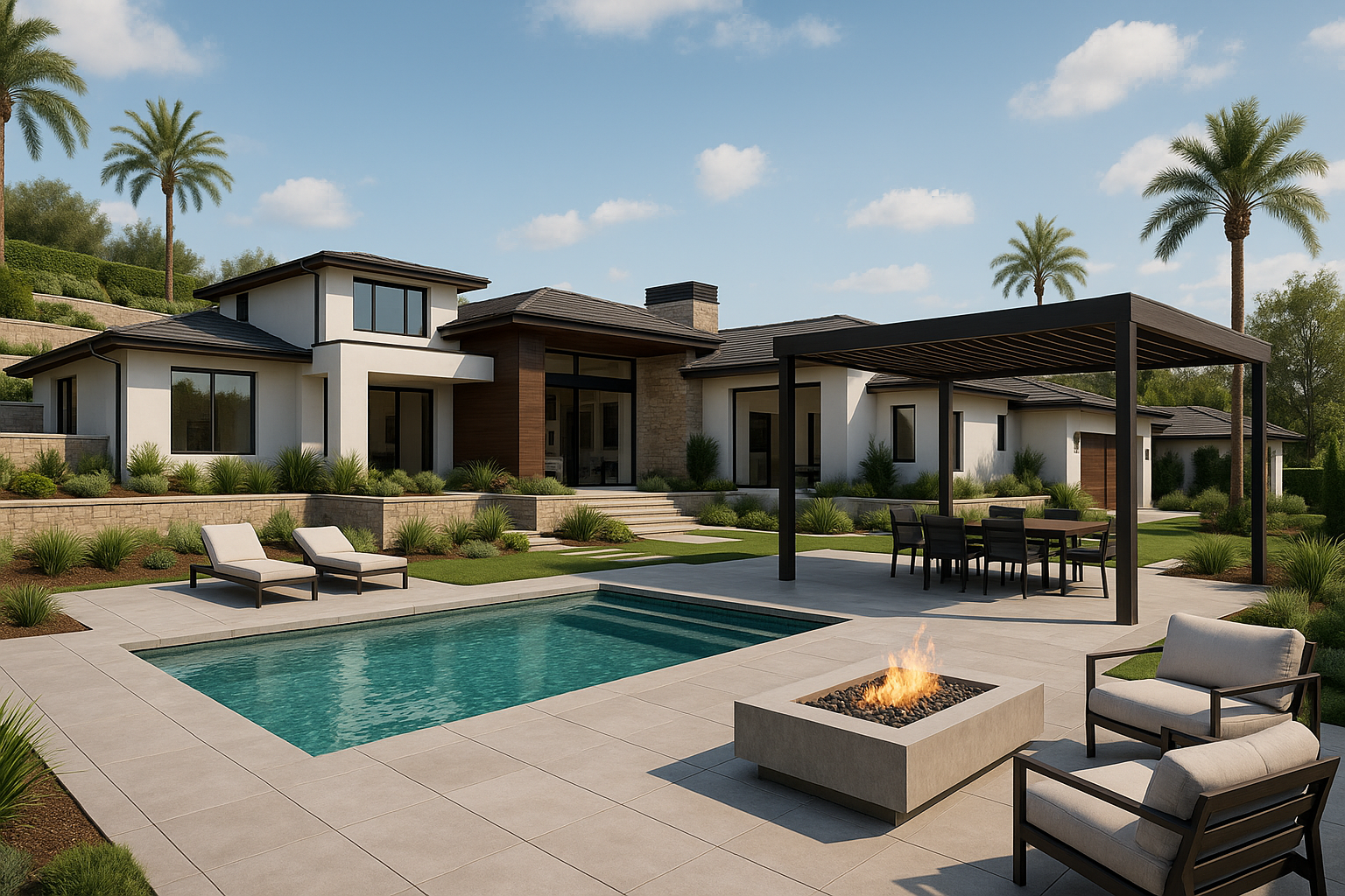 Hillside Estates & Terraces (2026) — Retaining Walls, Stairs, Drainage ...